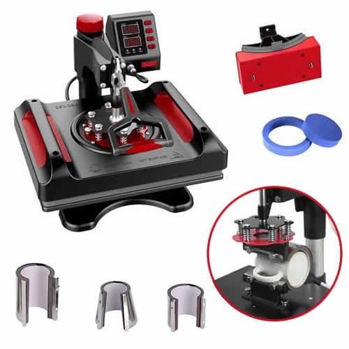 Estampadora 8 en 1 de 38x38 para ensamblar - Data Print