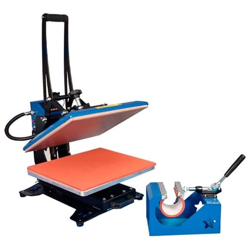 Estampadora plana de 38x38 premium y de tazas 2en1! - Data Print