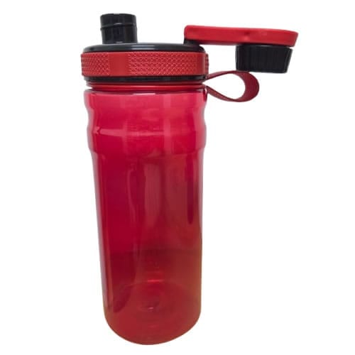 Botella plástica shaker de litro color rojo – Data Print